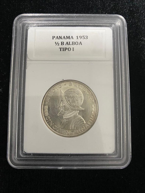 Moneda medio balboa 1953 – Numismaticapanama